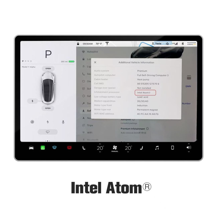 Automotive Ferrari Roma Apple CarPlay Android Auto Mirror Link - ENG-CUSTOM