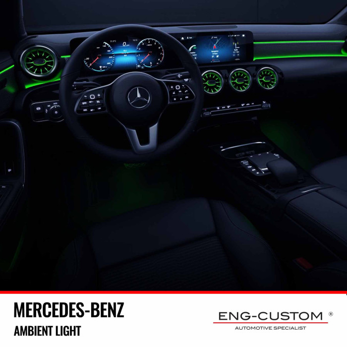 Automotive OEM replacement Mercedes Kit Ambient Light - ENG-CUSTOM ...